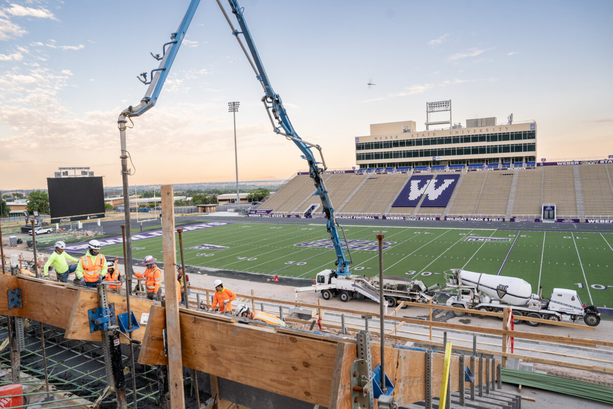 Weber State University Stewart Stadium East Seating Replacement Project ...